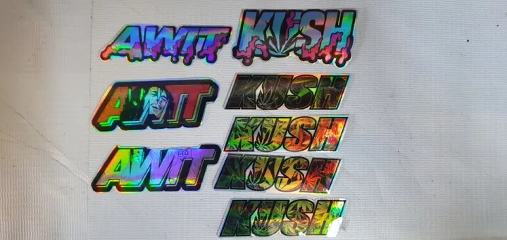 HOLOGRAM STICKER AWIT / KUSH | Lazada PH