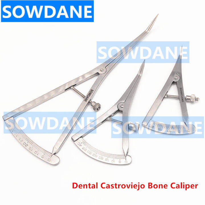 Dental Implant Castroviejo Bone Caliper Dental Crown Gauge Calipers ...