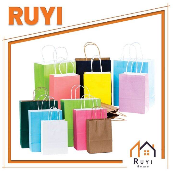 Paper Gift Bag Wedding Doorgift Retails Event Goodies Birthday Party ...