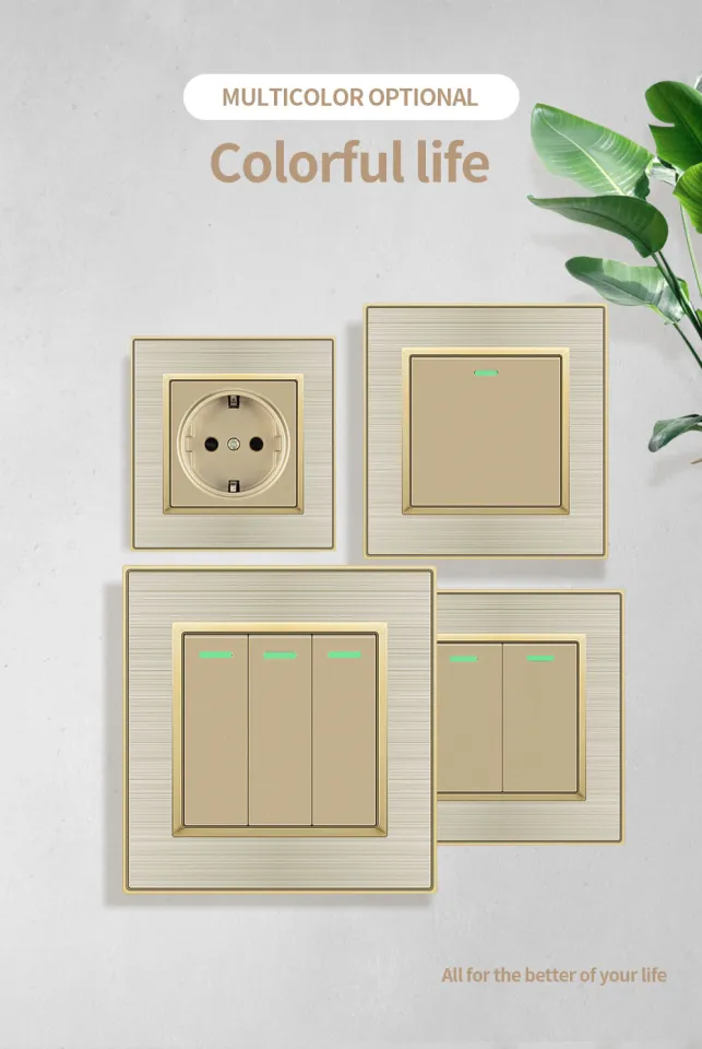 Modern Light Switches And Sockets