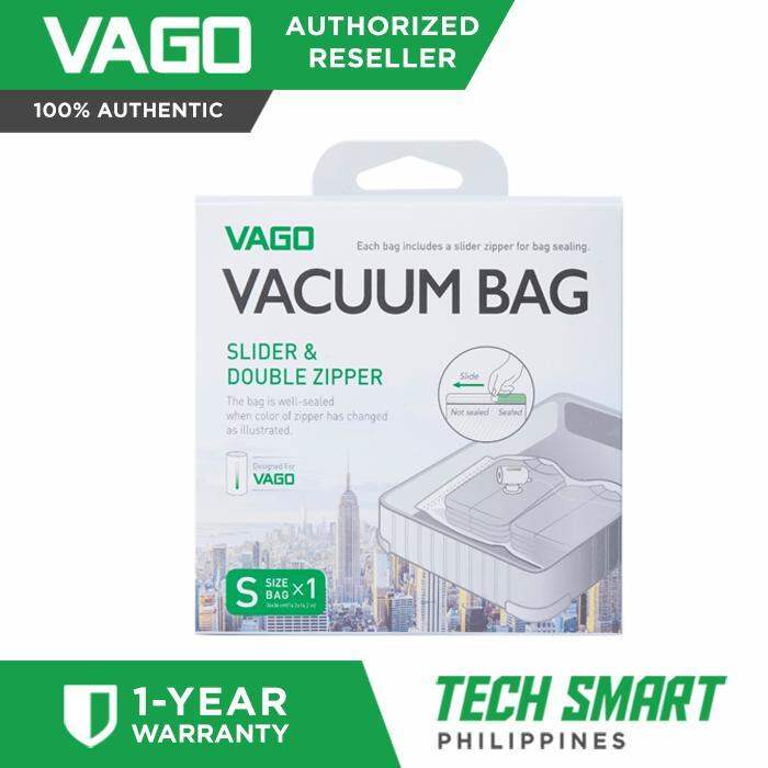 VAGO Portable Vacuum Compression Bag Travel Luggage Space Saver - Small ...