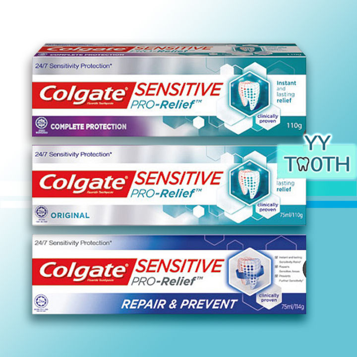 110g Colgate Sensitive Pro Relief 110g ubat gigi colgate toothpaste oral hygiene colgate ...
