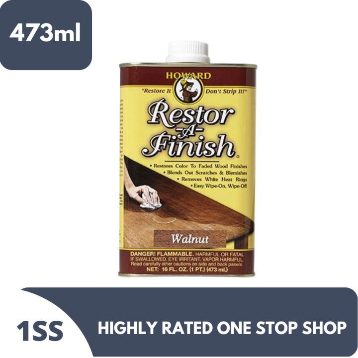 Howard Restore -A- Finish, Walnut 473ml | Lazada PH