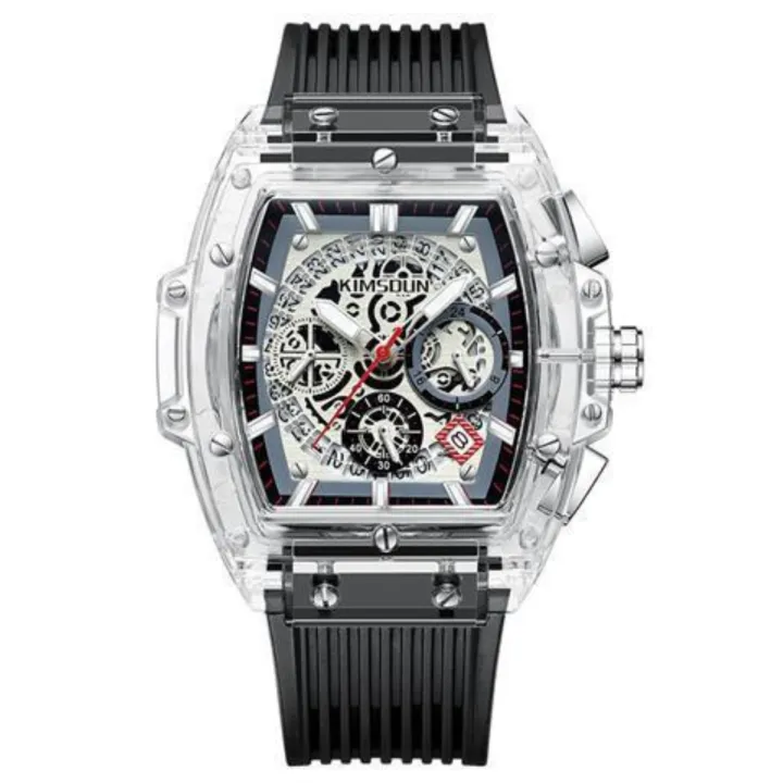 Richard Mille Quartz Watch Men's Top Ten Brands Bucket-Shaped Hollow ...