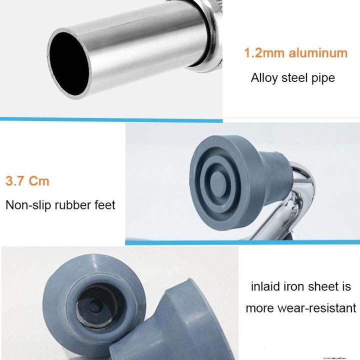 lumbar braces tcare Crutch stool for elderly Knee patch 【COD】Quad Cane ...