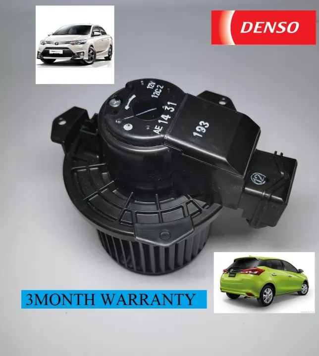 ORIGINAL DENSO TOYOTA VIOS NCP150 / NCP151 YARIS AIRCOND BLOWER FAN ...