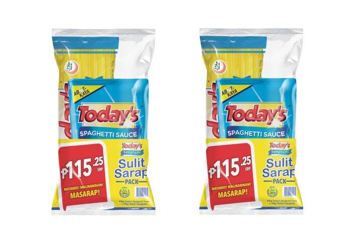 Today's Sulit Pack (Spaghetti Sauce + Pasta) - Pack of 2 | Lazada PH