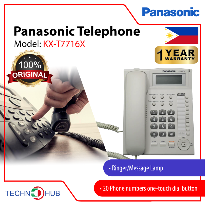 PANASONIC KX- T7716X Proprietary Telephone | Lazada PH