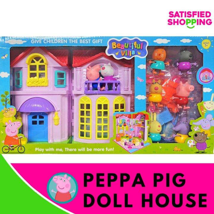"Peppa Pig doll house" "Peppa Pig playset" "Peppa Pig toy house" "Peppa ...