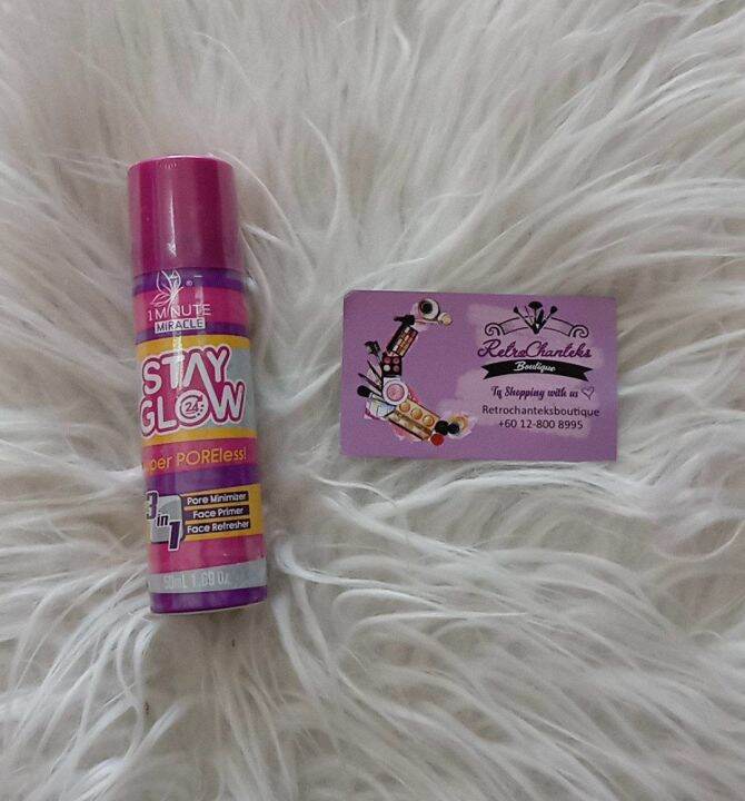 (1 minute miracle )stay glow spray | Lazada