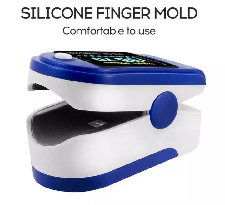 ACB Pulse Oximeter Digital Oxygen Meter Clip Type Sensor LED Display ...