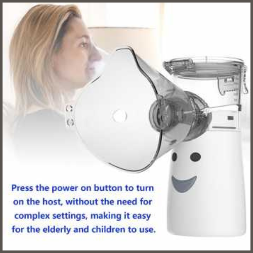 NS Alat Terapi Pernapasan Handheld Inhaler Nebulizer Atomizer / Alat ...