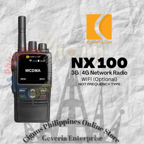 CPOS CIGNUS NX100 HANDHELD RADIO | Lazada PH