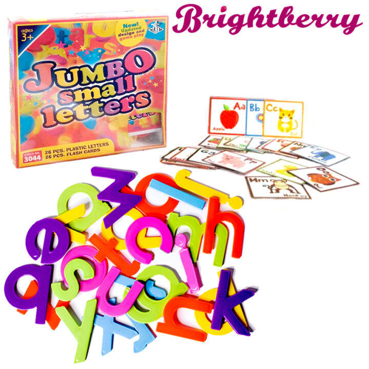Brightberry Jumbo Small Letters and Flash Cards Educational Learning ... Brightberry Jumbo Small Letters and Flash Cards Educational Learning ...