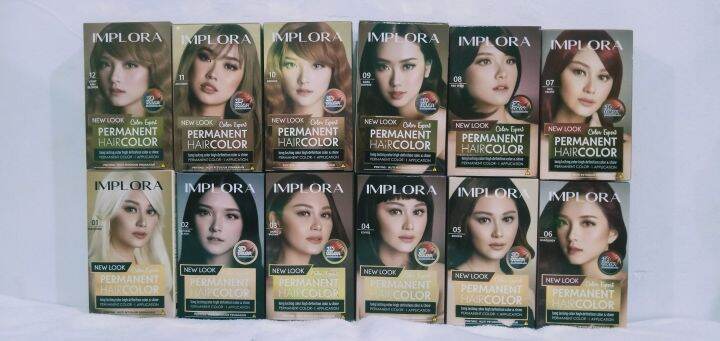 Implora New Permanent Hair Color - Cat Rambut 30ml | Lazada Indonesia