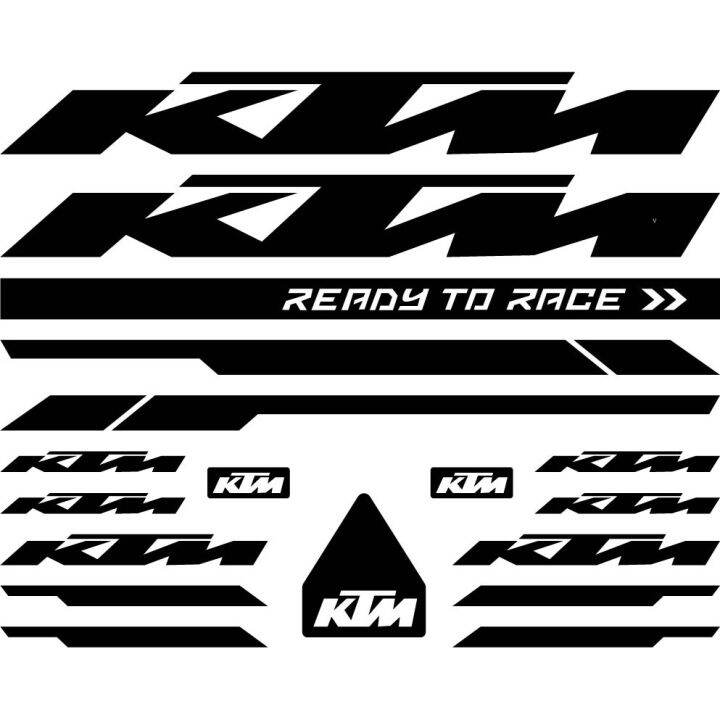 KTM Bike Frame Sticker | Lazada