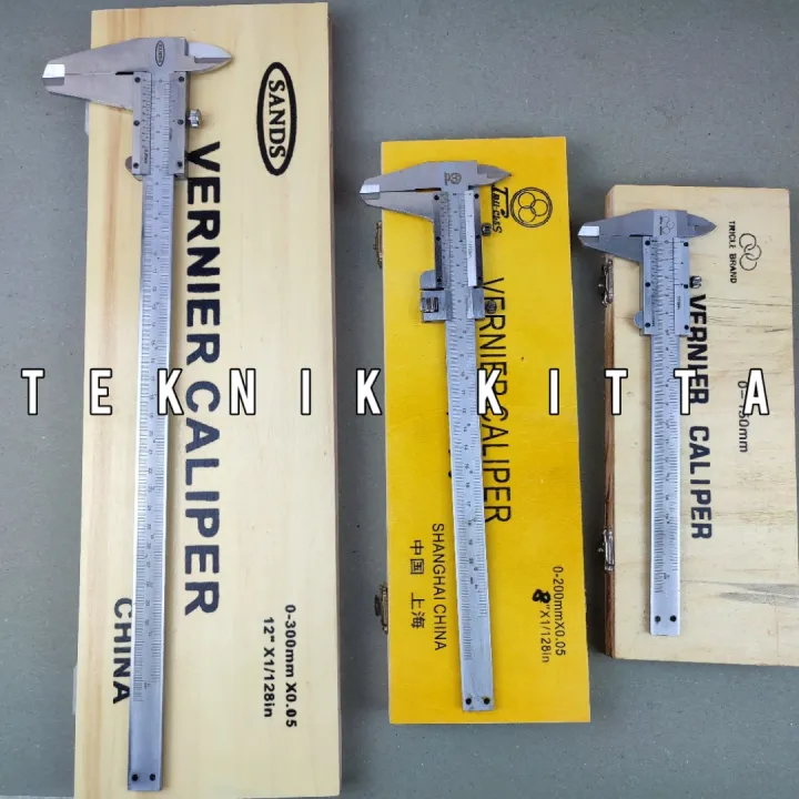 Sketmat 8 inch manual jangka sorong stainless steel | Lazada Indonesia