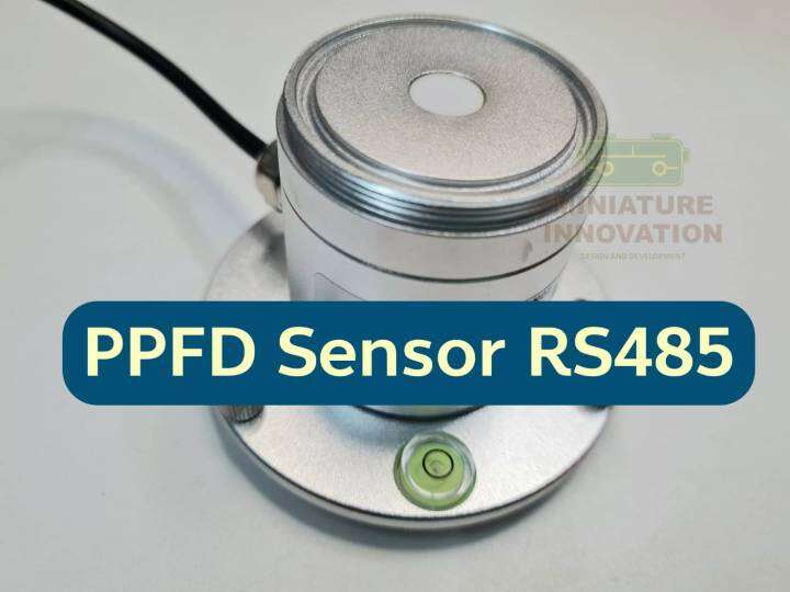 PPFD Sensor เซนเซอร์ วัดความเข้มแสง PPFD สื่อสารแบบ RS485. umol/m2.s ...