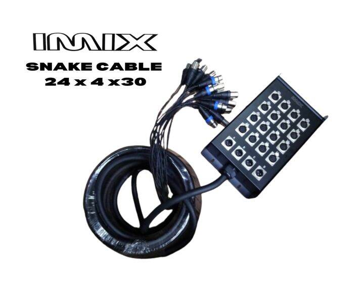 IMIX Snake Cable 16 x 4 x 30 heavy duty 30 meters | Lazada PH
