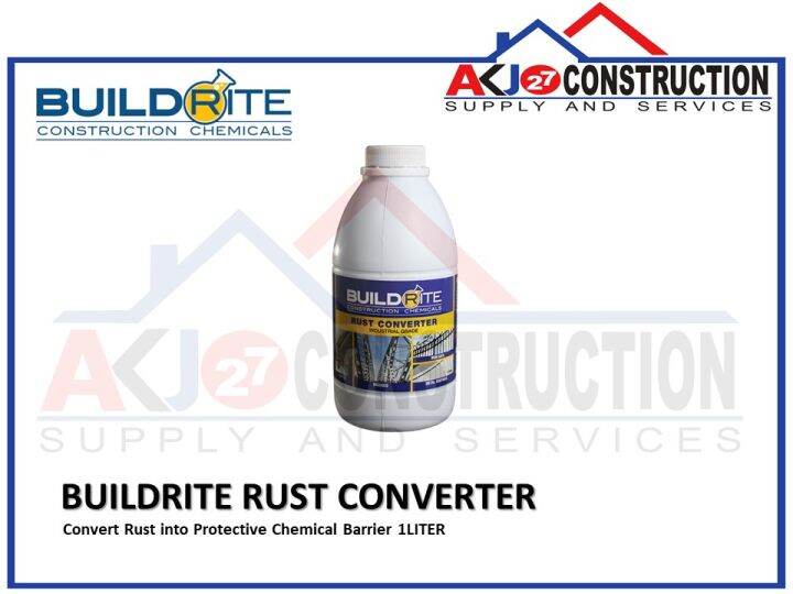 BUILDRITE RUST CONVERTER ( 1Ltr ) | Lazada PH