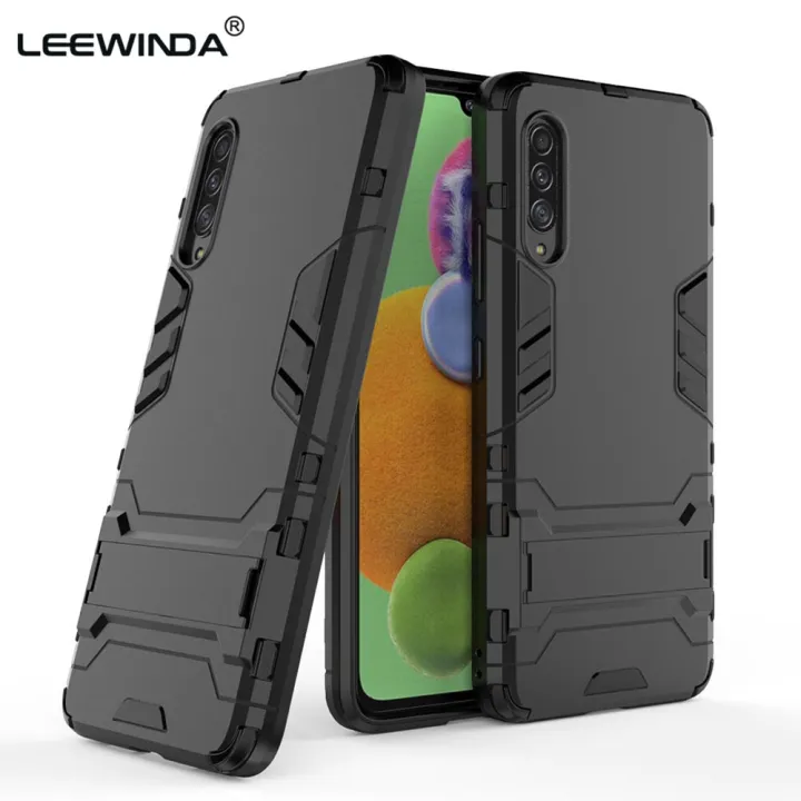 LEEWINDA For Samsung Galaxy A90 5G Phone Case,Luxury Lron Man Stand ...
