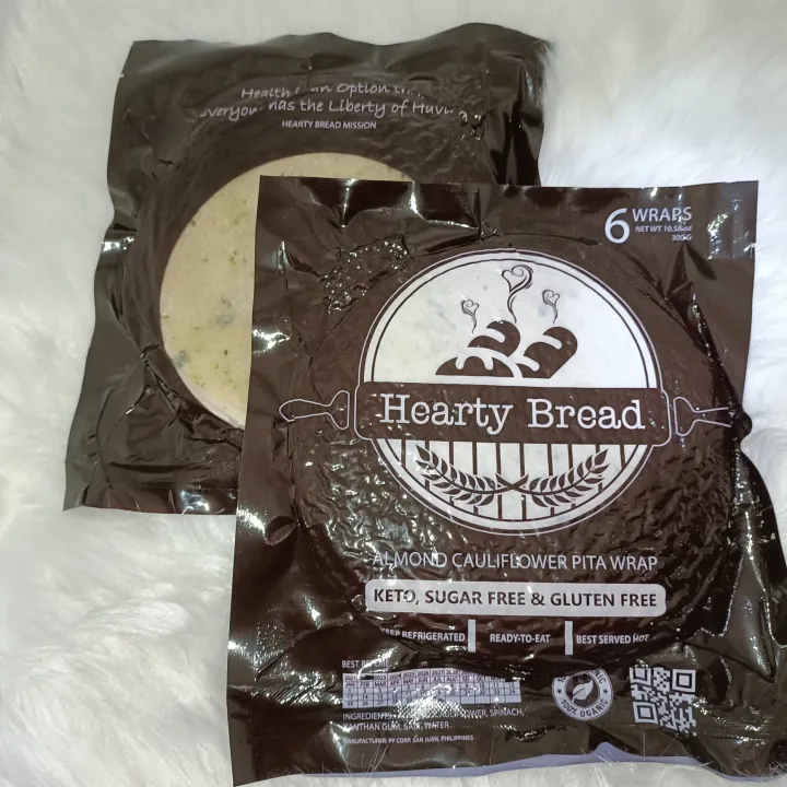 PITA WRAP ALMOND CAULIFLOWER PITA 6 WRAPS 300 GRAMS | Lazada PH