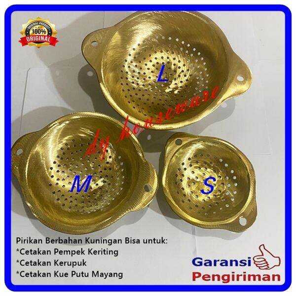 Pirikan Ikan Kuningan Cetakan Pempek Kerupuk Ukuran Lubang +- 2.5 mm ...