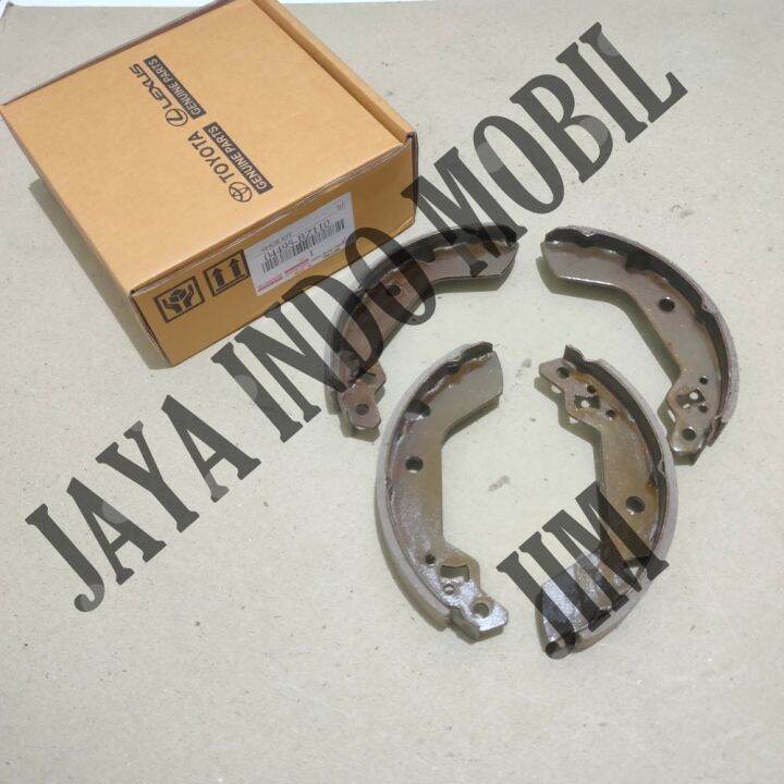 Brake Shoe Kampas Rem Belakang Tromol Agya Ayla Matic Manual Original ...