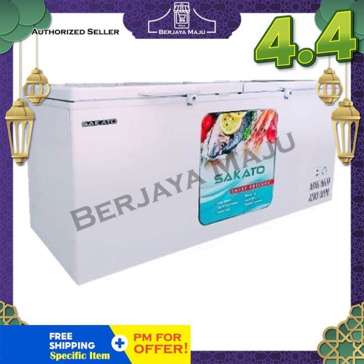 Sakato 680L 2 Door Chest Freezer SF-720DH | Lazada