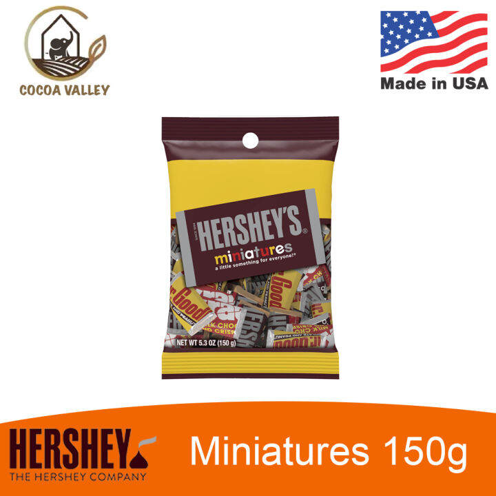 Hershey Miniatures Chocolate 150g | Lazada