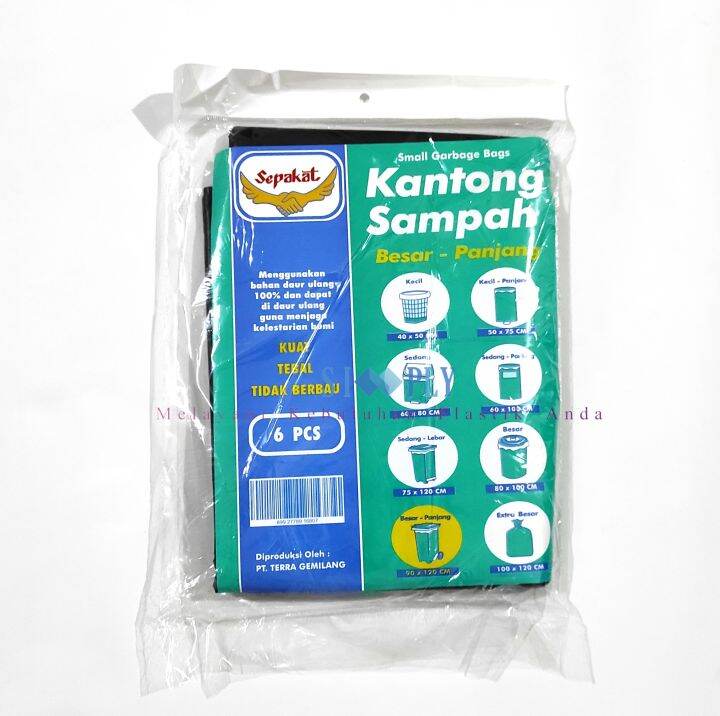 Kantong Plastik Sampah HD Sepakat | Lazada Indonesia
