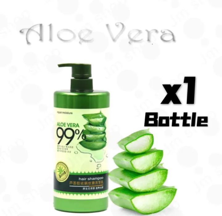 BBQ (1Bottle) Original 99% Aloe Vera Hair Shampoo 800ml | Lazada PH