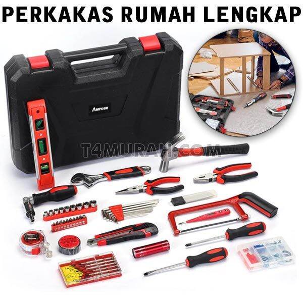 Alat Perkakas Lengkap Rumah Toolbox Kit | Lazada Indonesia