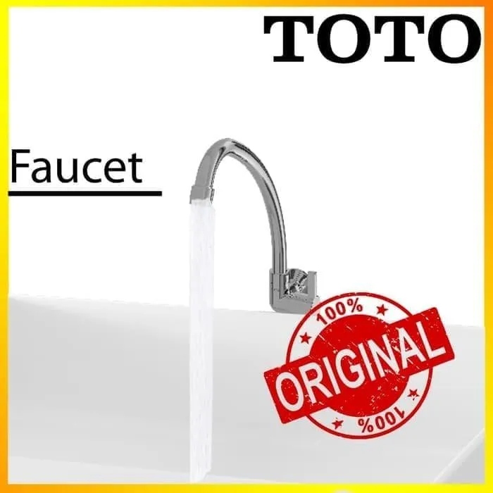 TOTO Kran Angsa/ Kran Cuci piring/ Kran Dapur TX609K | Lazada Indonesia