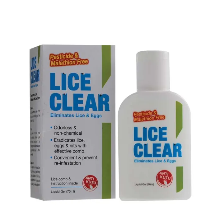 Lice Clear Hair Treatment Liquid Gel 70ml | Lazada