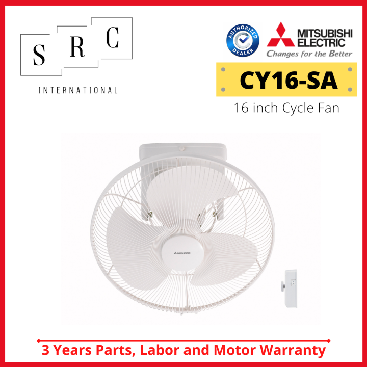 Mitsubishi CY16-SA Cycle Fans 16 inch (3 Years Mitsubishi Warranty ...