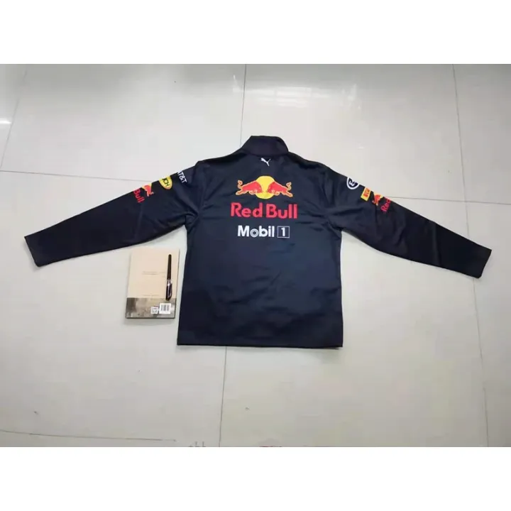 2021 New F1 Red Bull Racing Suit Red Bull Men's Fleece Zip Jacket ...