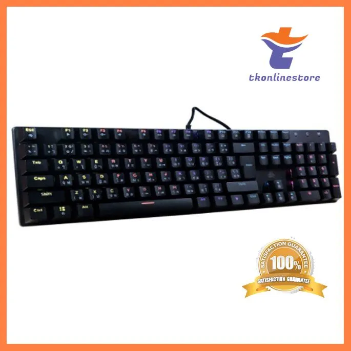 จัดส่งฟรี คีบอร์ด EGA Type K101 / Type K102 TKL 8 Lite Gaming Keyboard Blue Switch คีบอร์ดแมคคาน ...