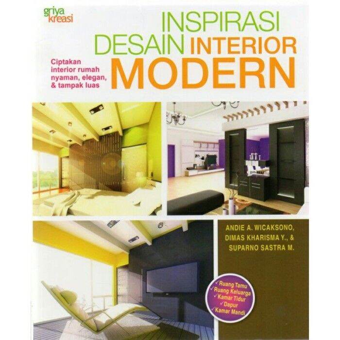 BUKU INSPIRASI DESAIN INTERIOR MODERN | Lazada Indonesia
