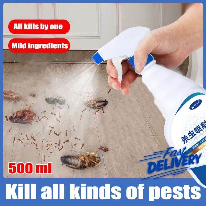 Insecticide Spray Insect Cockroach Ant Bug Flea Exterminate Repellent ...