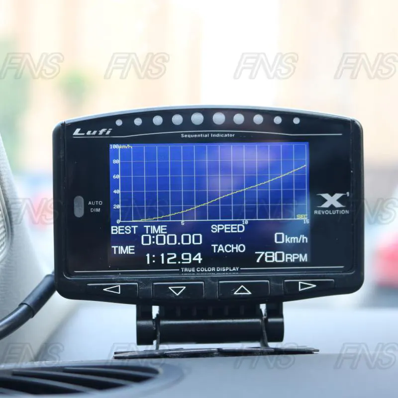 เกจวัด OBD2 รุ่น Lufi X1 Revolution วัดความร้อนหม้อน้ำ วัดความเร็ว วัด ...