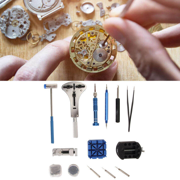 Watch Repair Kit Multi Functional Stainless Steel Complete Watch ...