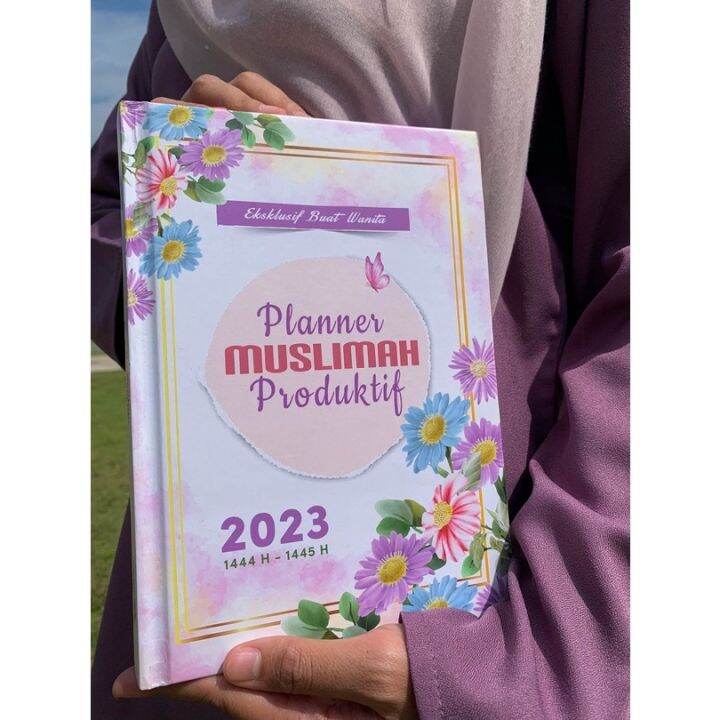 Planner Muslimah Produktif 2023 | Planner Khas untuk Wanita Islam | Lazada