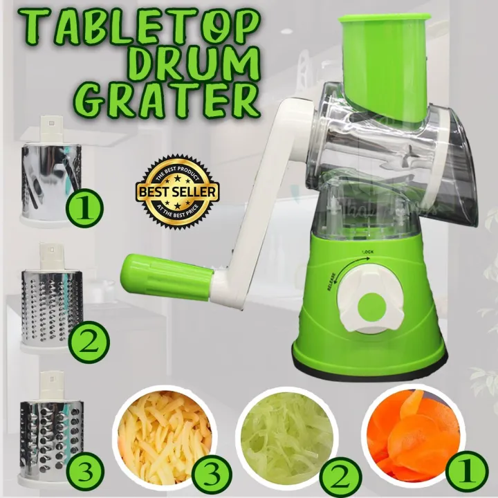 Multifunctional Table Top Drum Cutter Grater | Lazada PH
