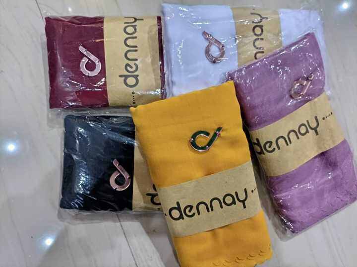 hijab deenay laser cutting logo [d] segi empat 115x115 cm | Lazada ...