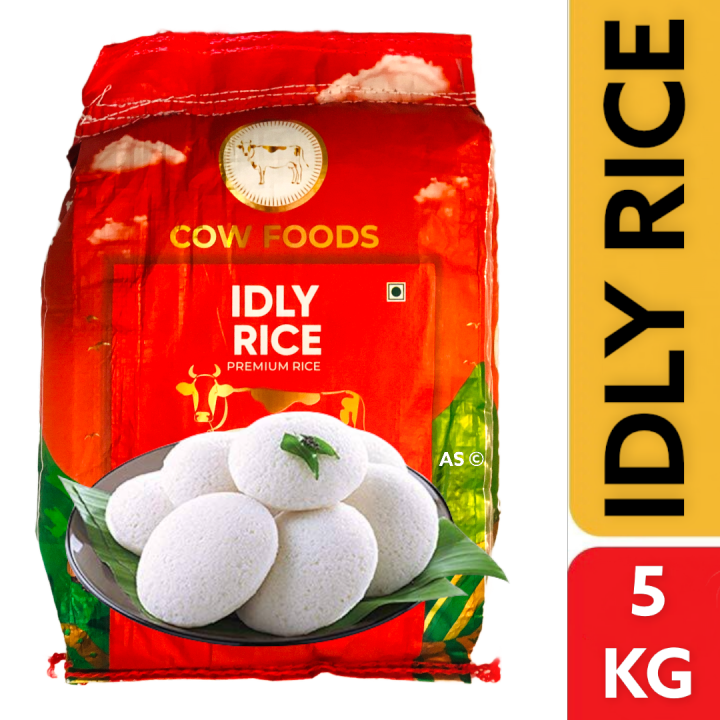 IDLY RICE /Akki (Cow Brand ) 5kg.🇮🇳 | Lazada.co.th