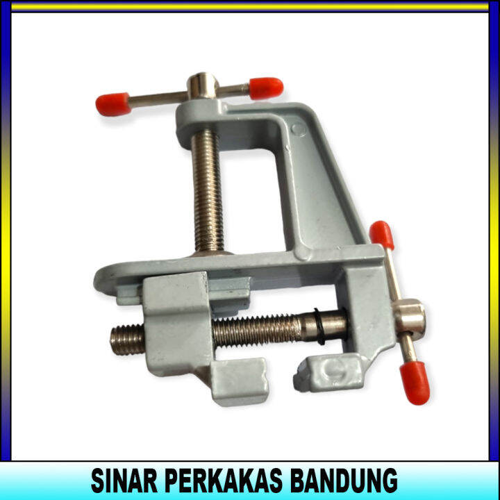 DOZIRO Klem ragum mini catok meja clamp vise bench table alumunium ...