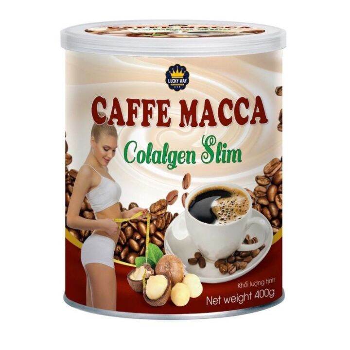 Hộp 400g Caffe Macca Collagen Slim - Cafe giảm cân an toàn dành cho ...