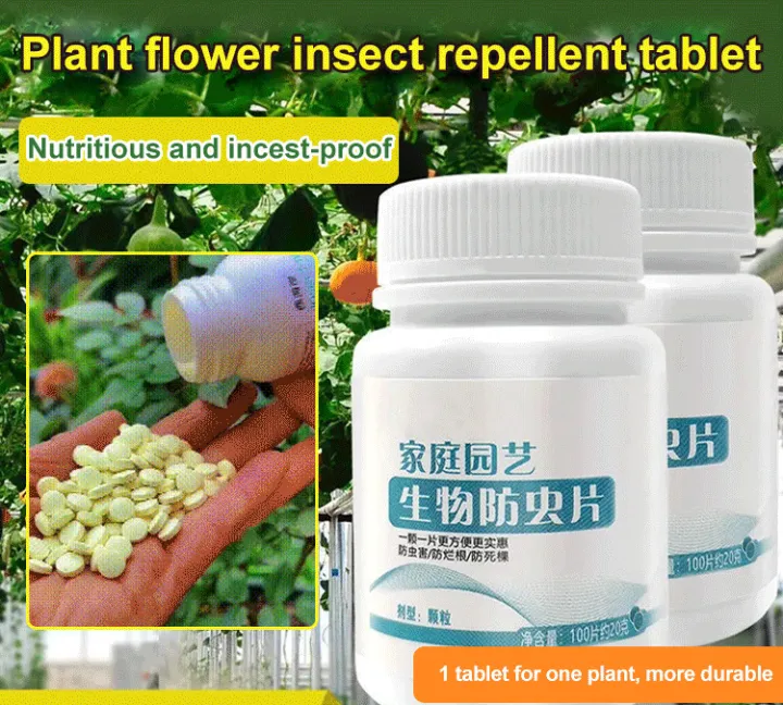 VIVINICE Plant Flower Insect Repellent Tablet | Lazada PH