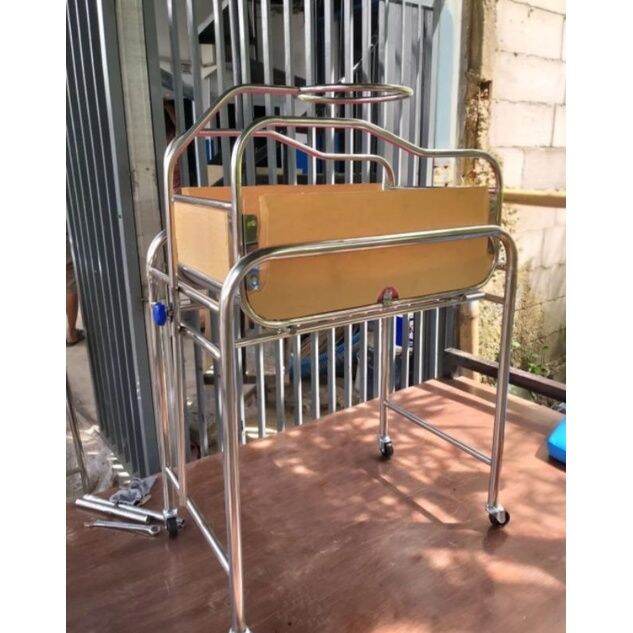 Bed Baby Box Tempat Tidur Bayi | Ranjang Kelambu Bayi Stainless | Rumah ...